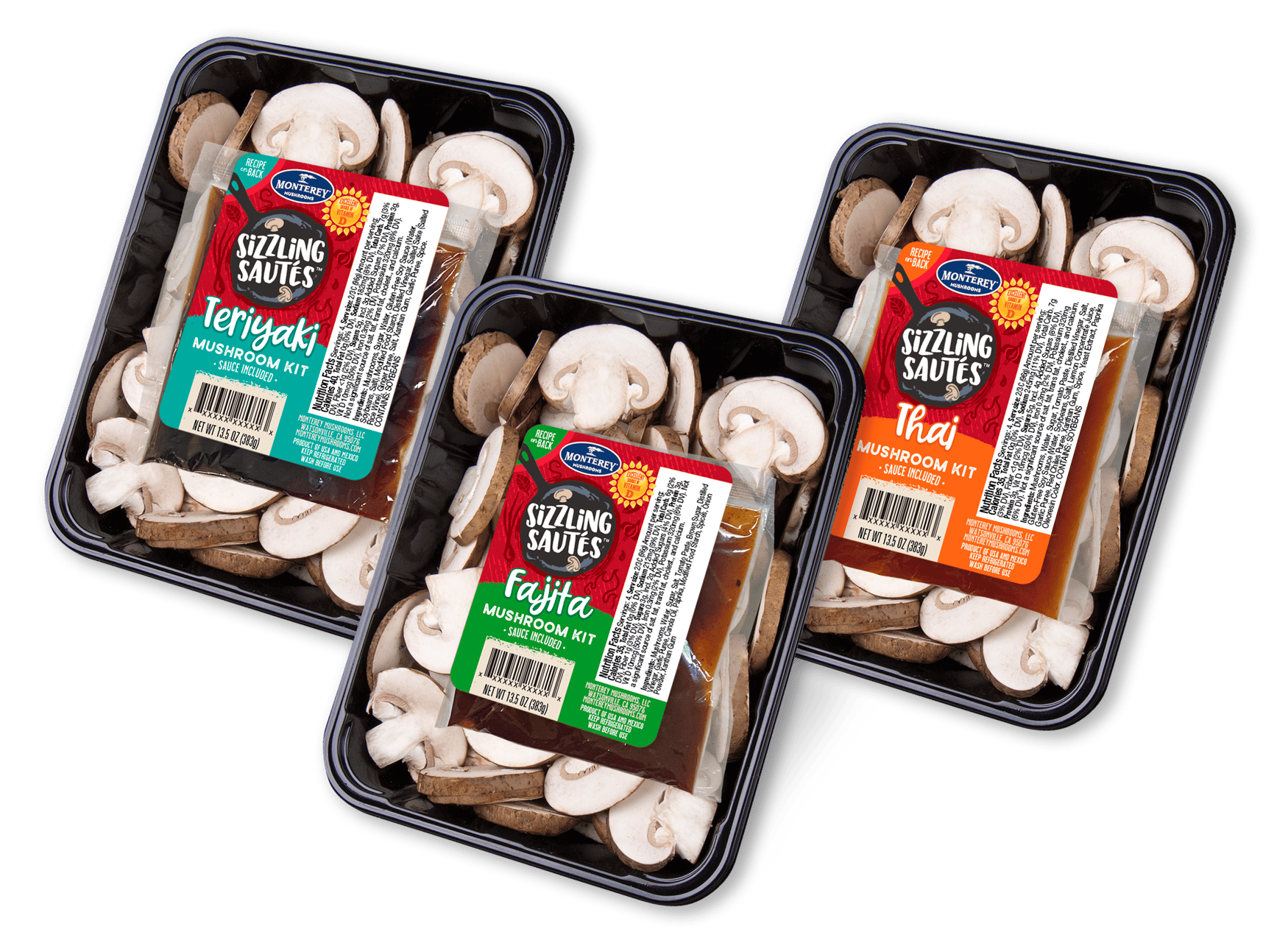 Sizzling Sautés™ Mushroom Kits | Easy & Delicious Mushroom Side Dish