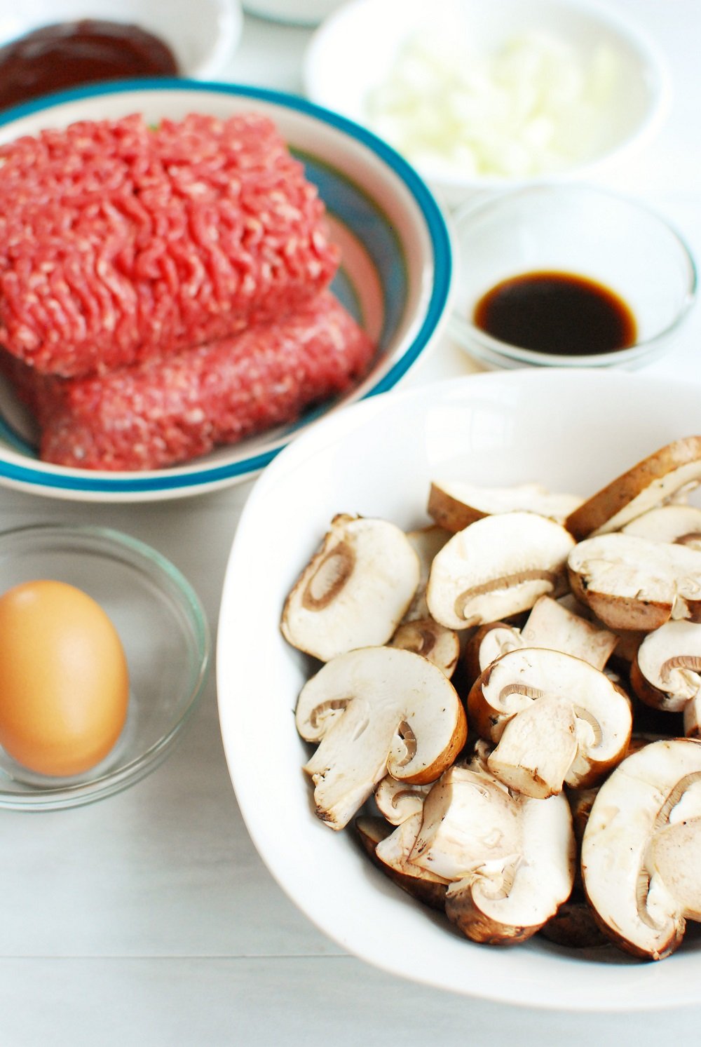 Mini Halloween Mummy Meatloaves