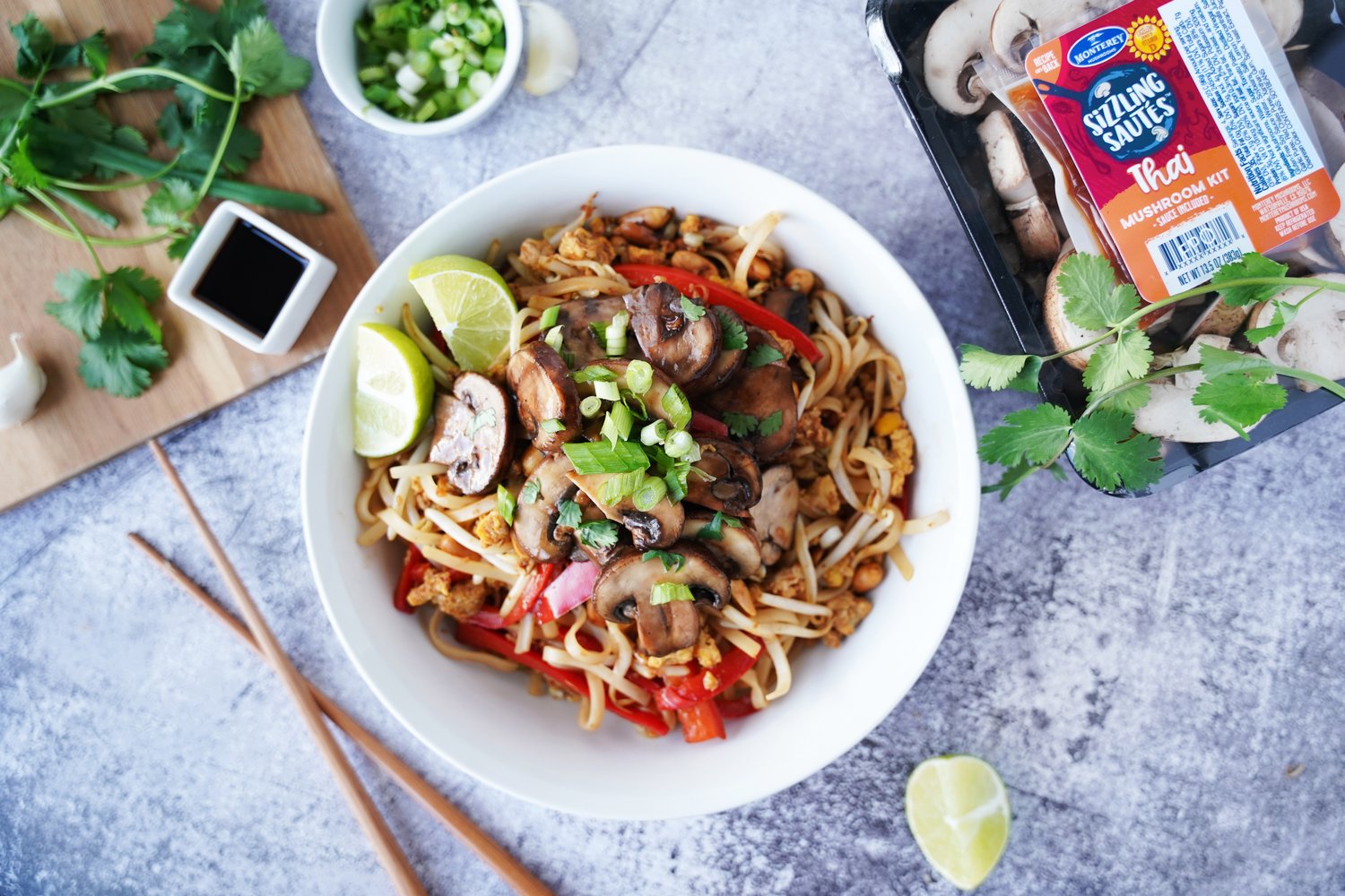 Sizzling Sautés™ Mushroom Pad Thai