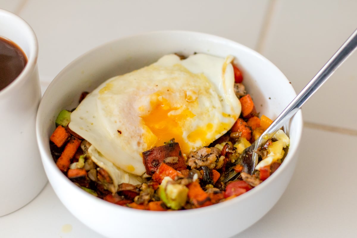 Blended Breakfast Bowl Hash